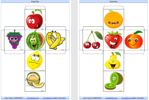 Fruits Worksheets – Kingilizce