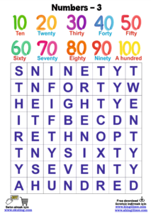 Wordsearchs – Kingilizce