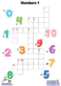 Crossword Puzzle – Kingilizce