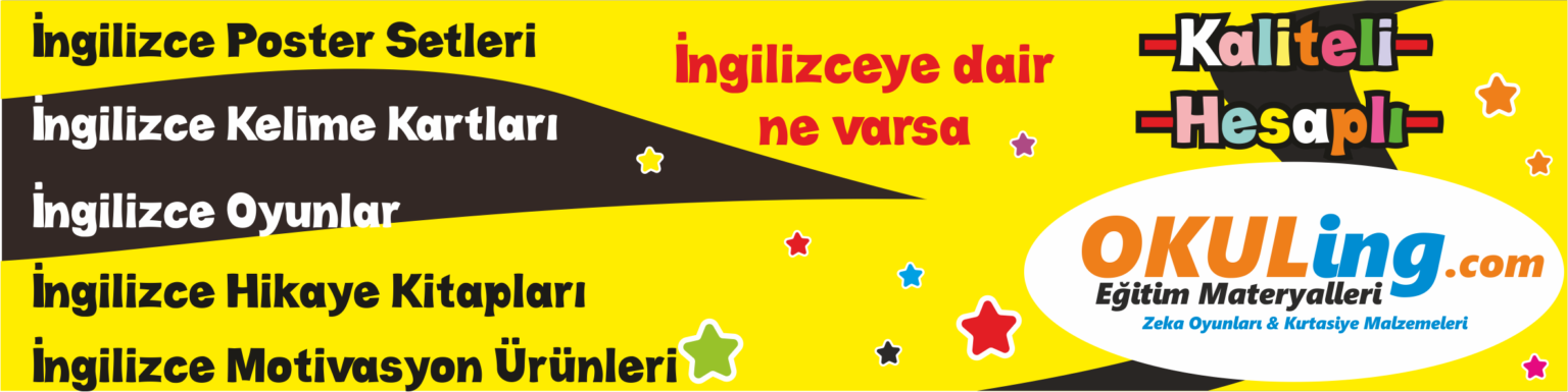 Eğitim Materyalleri – Kingilizce