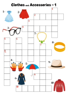 Crossword Puzzle – Kingilizce