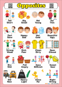 Opposites Poster – Kingilizce